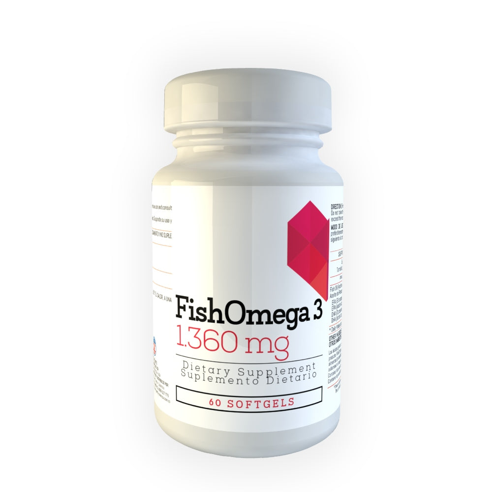 FISH OMEGA 3 1360MG 60 CAPSULAS