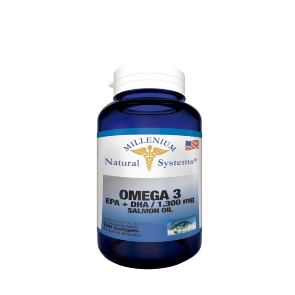 OMEGA 3 EPA + DHA 1.300 MG X 100 SOFTGELS